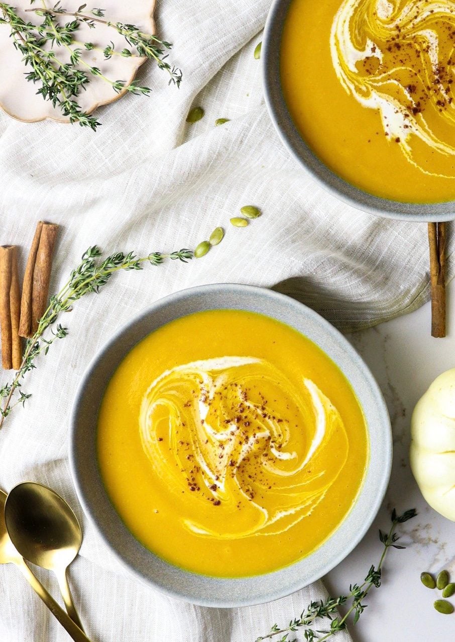 Autumn Harvest Bisque - Rhubarb & Lavender
