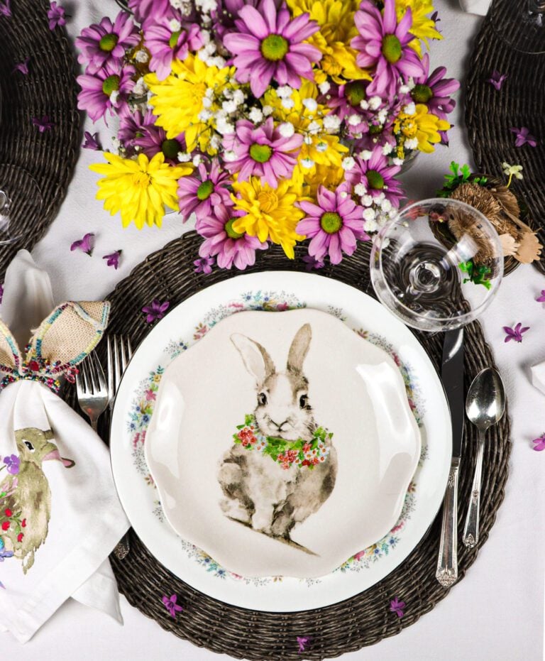 An Easter Dinner Menu - Rhubarb & Lavender