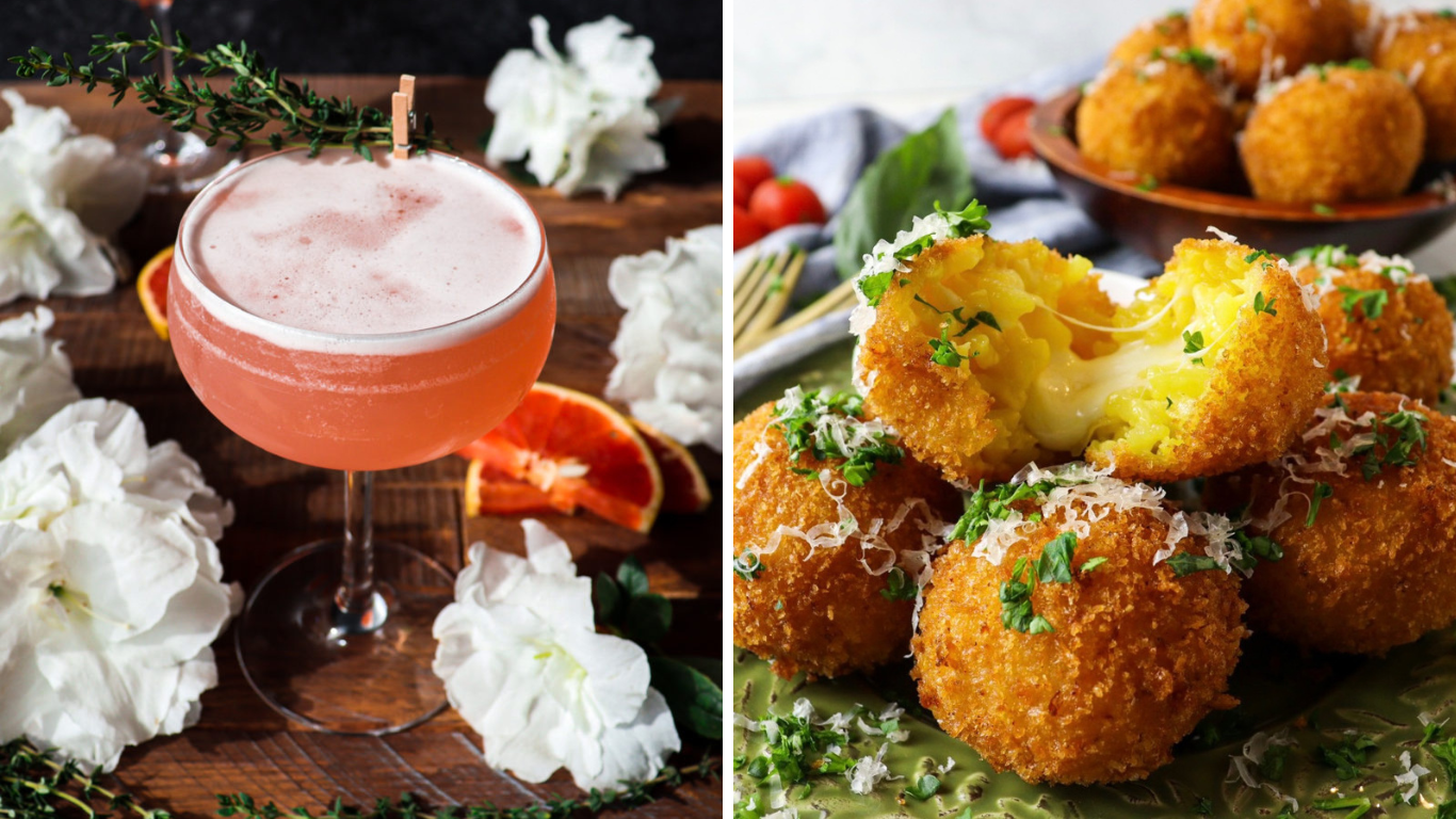 Cocktail and Food Pairings - Rhubarb & Lavender