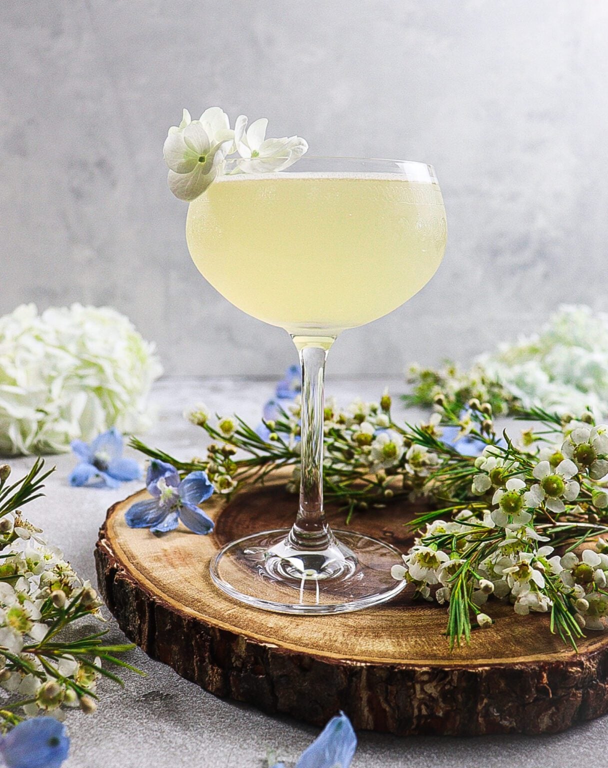 Sweet Woodruff Cocktail - Rhubarb & Lavender