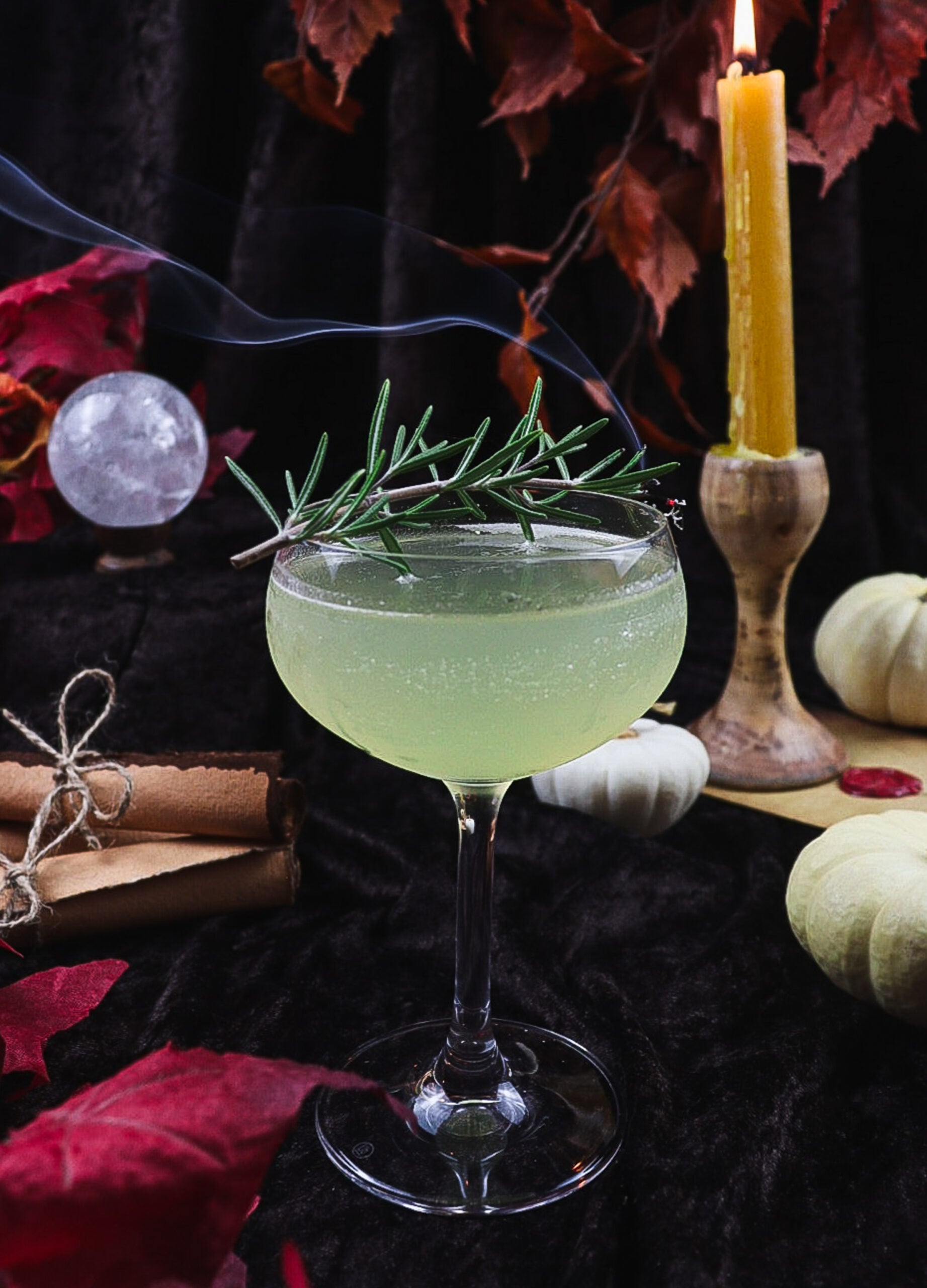 Wolfsbane Potion Cocktail - Rhubarb & Lavender