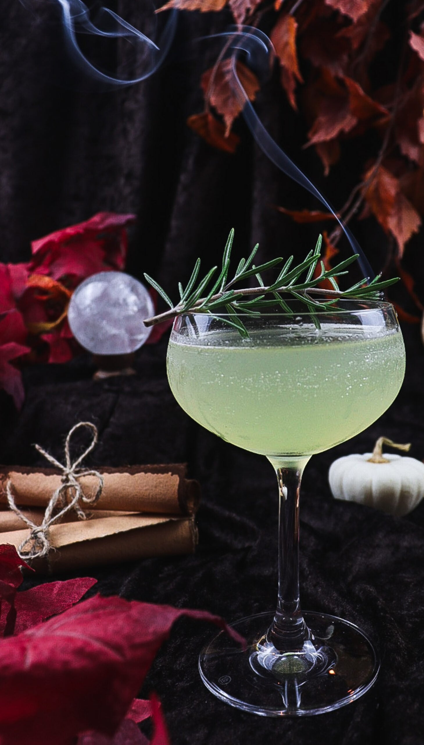 Wolfsbane Potion Cocktail - Rhubarb & Lavender