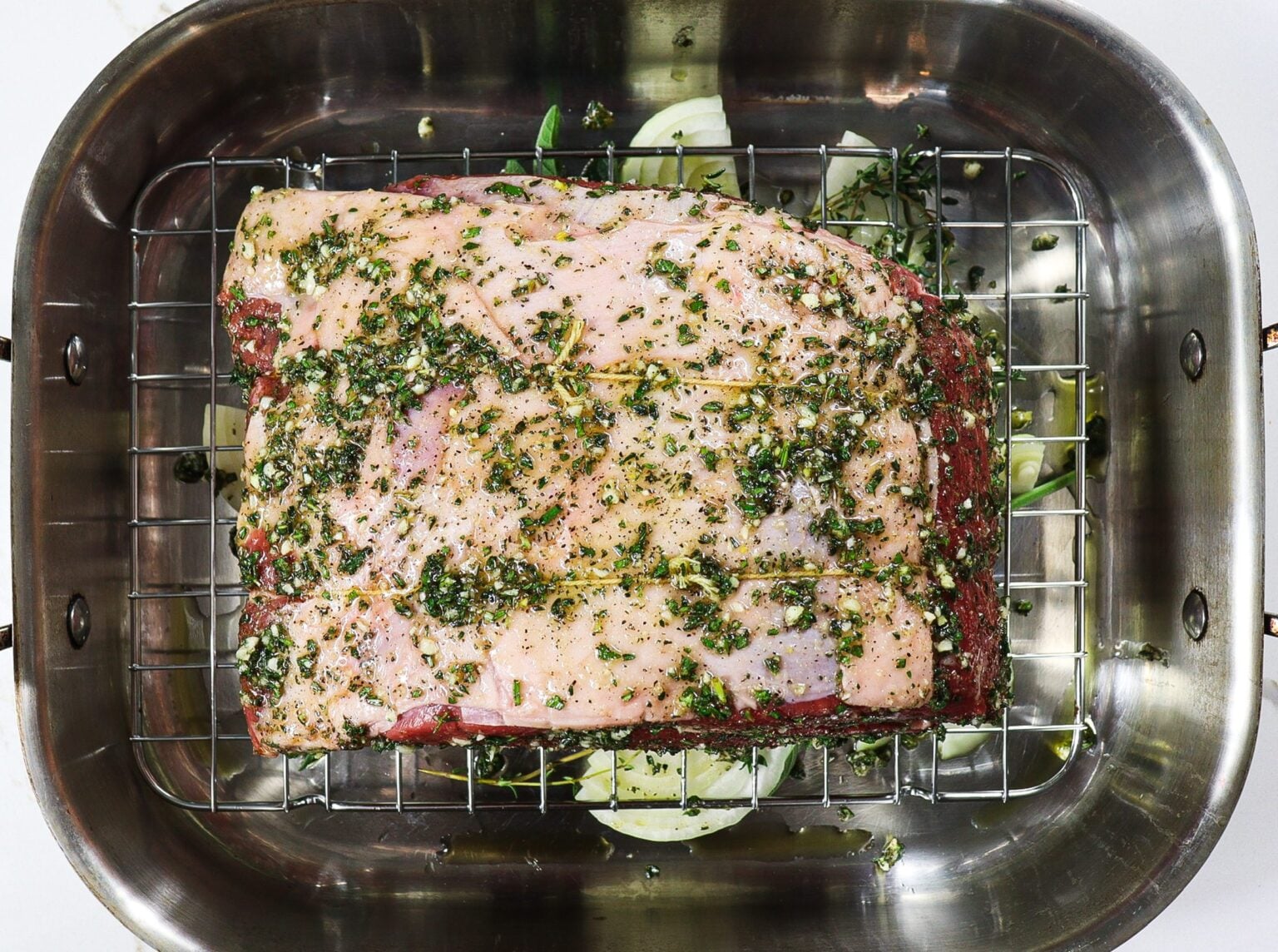 Herb Roasted Prime Rib & Bone Marrow Gravy | Camelot Feast
