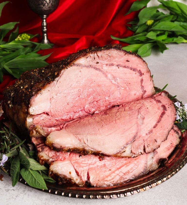 Herb Roasted Prime Rib & Bone Marrow Gravy | Camelot Feast