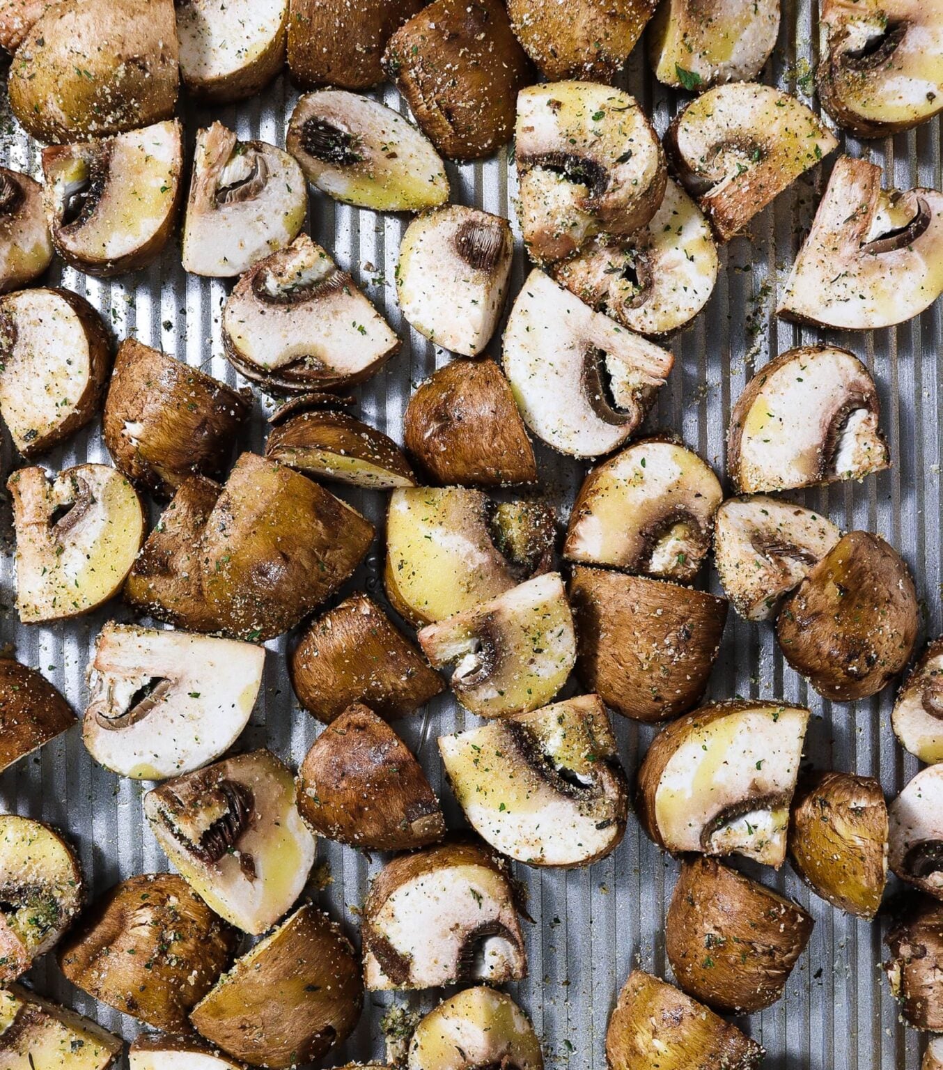 Roasted Mushroom and Arugula Salad | Bilbo's Recipe