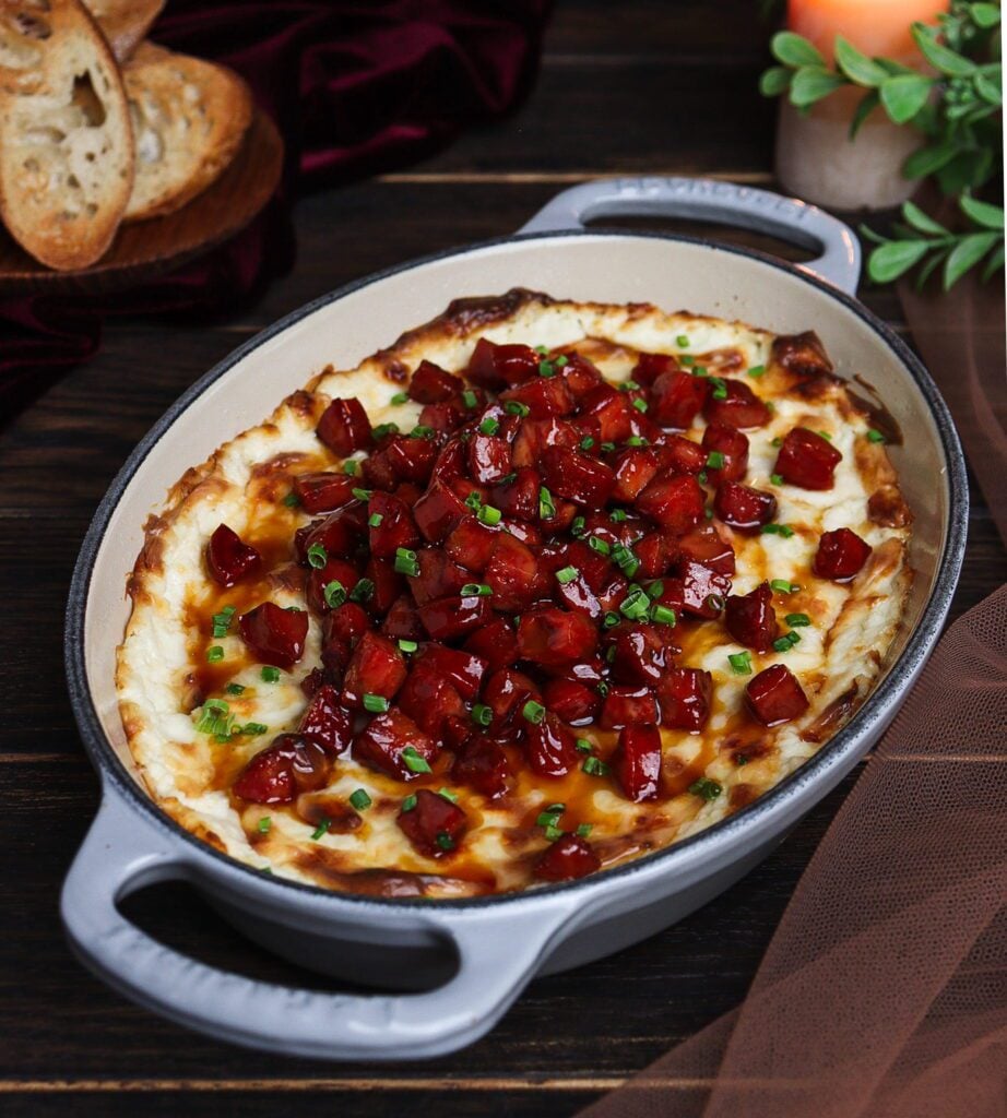 Honey Chorizo Baked Manchego Cheese | The Princess Bride
